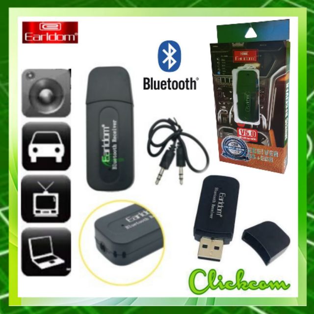 Earldom Bluetooth Music Receiver (M22) บลูทูธ เครื่อง เสียง รถยนต์ ...