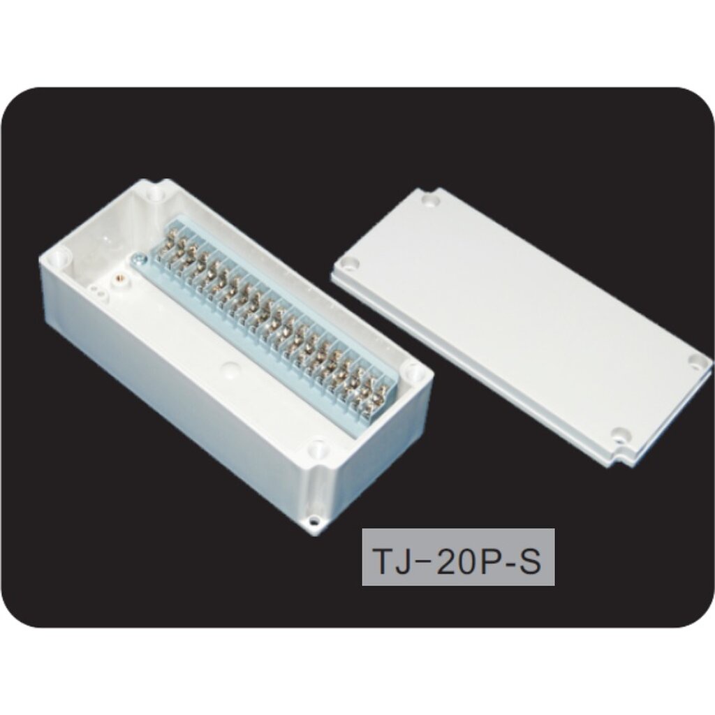 TJ-20P-S : Terminal Block Box IP66 (กล่องพลาสติก พร้อมเทอร์มินอลบล็อก ...