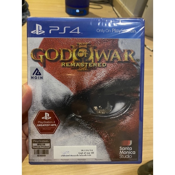 God Of War 3 Remaster มือ1 NEW!! (PS4 Game) | Shopee Thailand