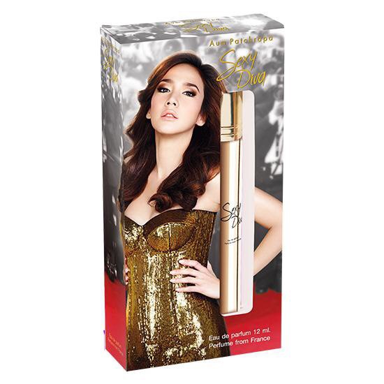 น้ำหอม อั้ม พัชราภา AUM PATCHRAPA SEXY DIVA Eau de Parfum ขนาดพกพา 12 ...