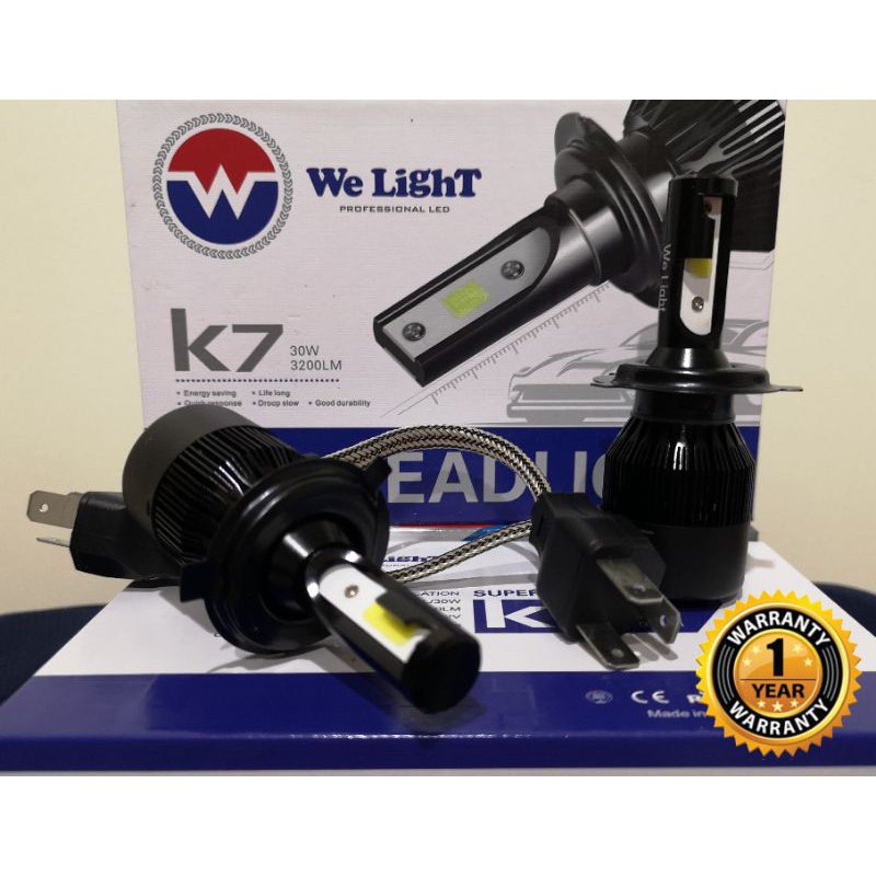 ไฟหน้า LED K7 We light 2020 | Shopee Thailand