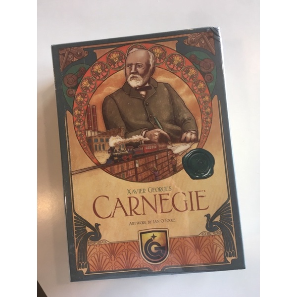 Carnegie Deluxe Edition Kickstarter Board Game + Metal Cube add on | Shopee Thailand