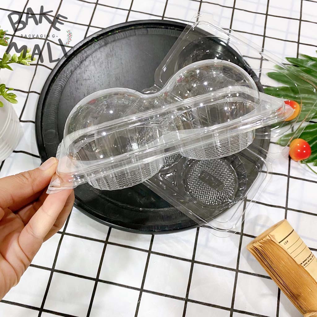 กล่องปุยฝ้าย 2 ช่องล็อค FF-22 50 ใบ กล่องใส | Shopee Thailand