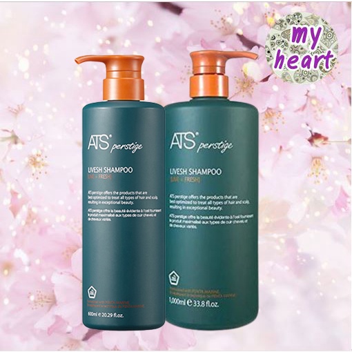 ATS Perstige Livesh Shampoo 600/1000 ml แชมพูช่วยให้หนังศีรษะแข็งแรง ลด ...