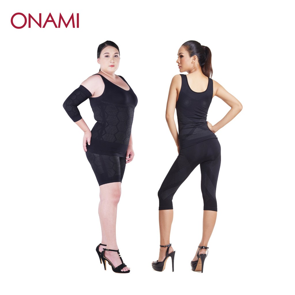 Onami Nanowell Double dot สีดำ 1 ชุด แถม Onami Perfect Legging 5L 1 ชุด | Shopee Thailand