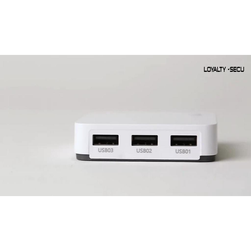 LOYALTY-SECU 3 พอร์ต USB LAN Network Print Server สำหรับเครื่องพิมพ์ USB ของคุณ | Shopee Thailand