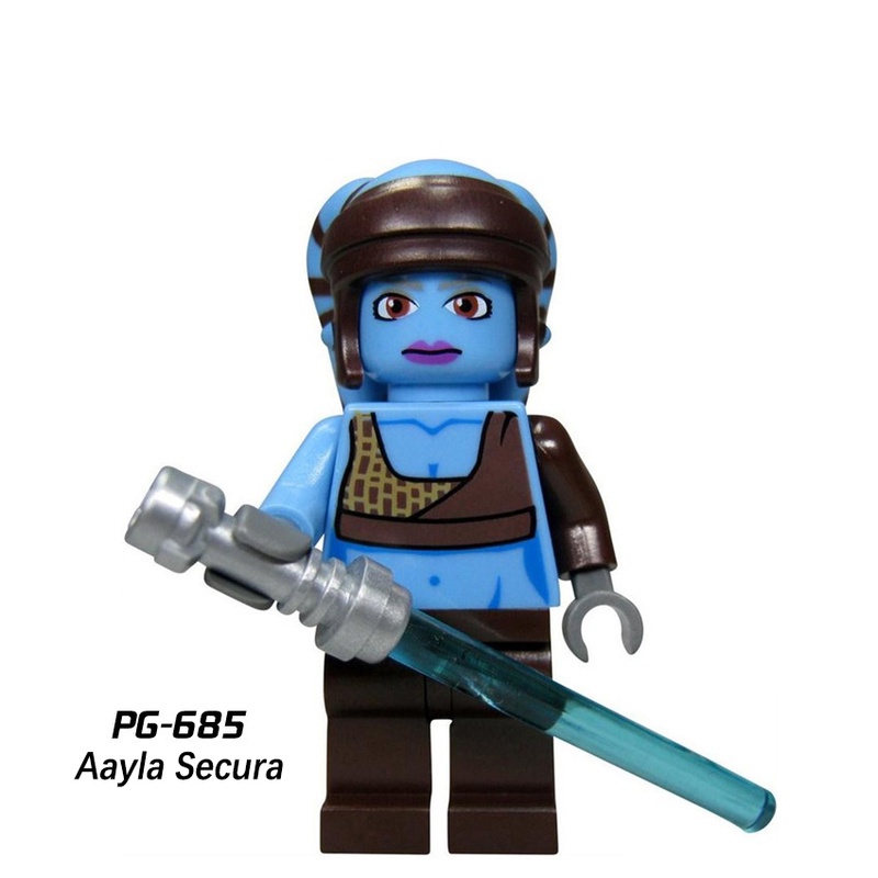 Luke Minifigures Tarkin Han Solo Anakin Obi-Wan Satele Shan Aayla ...