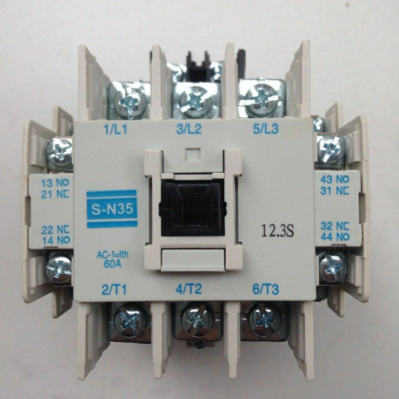 SN35 SN-35 S-N35 MAGNETIC CONTACTORS แมกเนติก คอนแท็กเตอร์ AC-1=Ith 60A ...