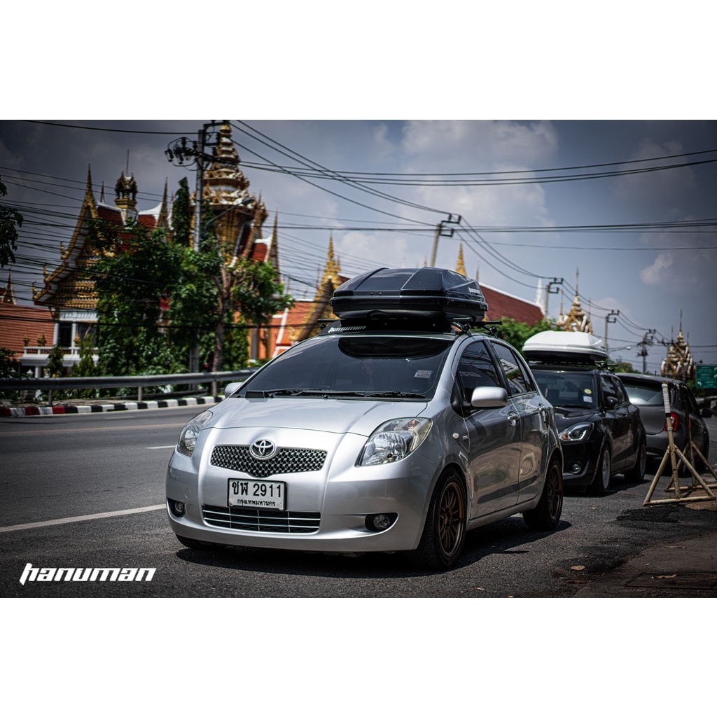 กล่องหลังคา Hanuman ขนาด 400L (Hanuman Roof Box) เฉพาะชุดกล่องหลังคา ...