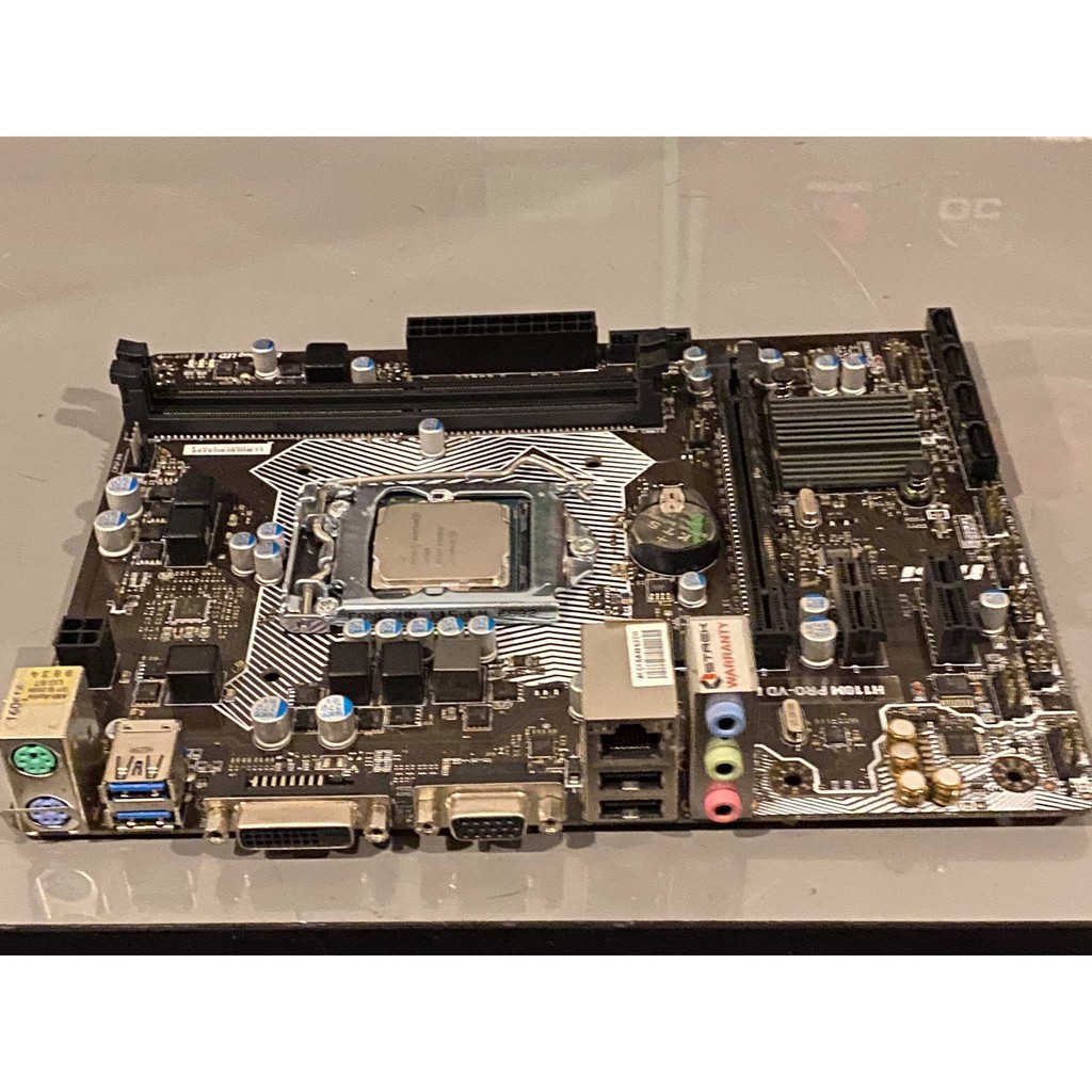 CPU G4560 พร้อม MB msi h110 vd plus พร้อมฝาหลัง + พัดลมเดิม | Shopee Thailand