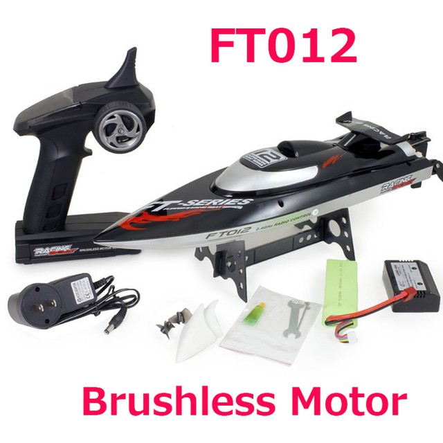 เรือบังคับไฟฟ้า Motor Brushless RC Racing Boat Feilun FT012 ระบายความ ...