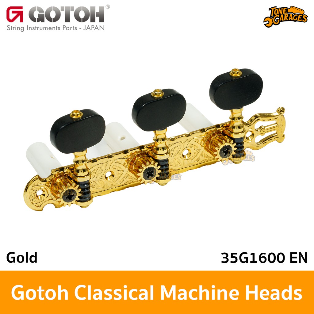 Gotoh Classical Guitar Machine Heads ลูกบิดกีต้าร์คลาสสิก Made in Japan ...