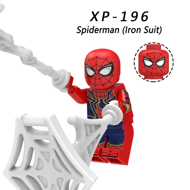 Spider Man Minifigures Mysterio Quentin Beck Spiderman Stealth Suit ...