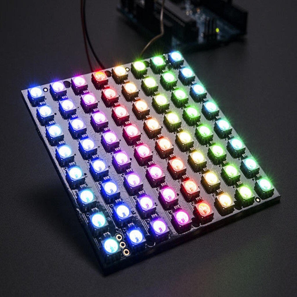 WS2812 RGB LED 64 Bits 8x8 Breakout module | Shopee Thailand