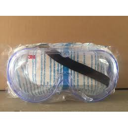 3M 1621 แว่นตาป้องกันสารเคมี สายดำ | Shopee Thailand