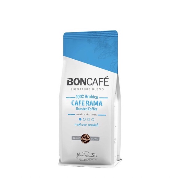Boncafe signature Blend 100% Arabica Cafe Rama Roasted Coffee 250g บอน ...