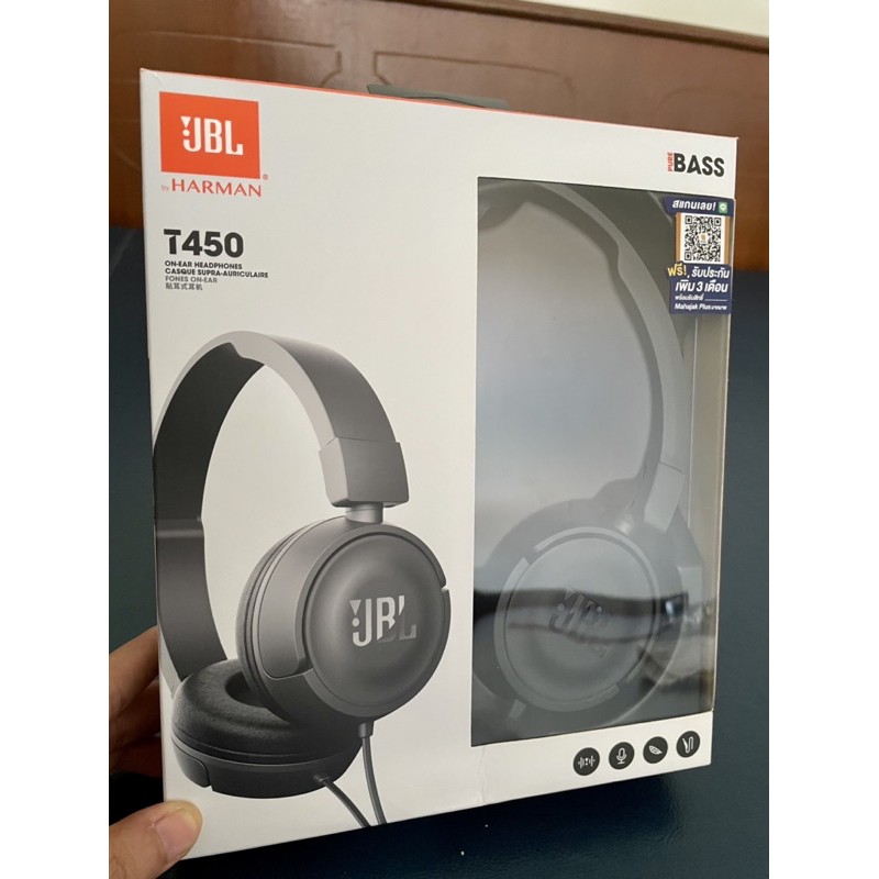 JBL T450 On – Ear Headphones หูฟังแท้ 💯% | Shopee Thailand