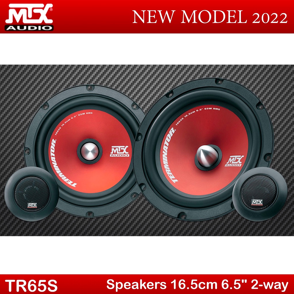 [ ของแท้ 100% ]ลำโพงรถยนต์ MTX รุ่นTR65S NEW MODEL2022 รุ่นใหม่ดีไซด์หล้ำ เสียงดีดนตรีไพเราะ ...