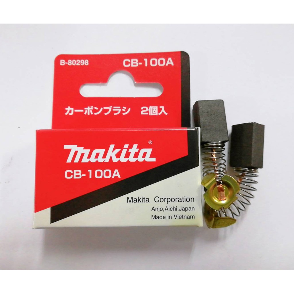 แปรงถ่าน MAKITA CB-100A,CB-100 (ฺB-80298) ของแท้!! (1 ชุดมี 2 ชิ้น ...