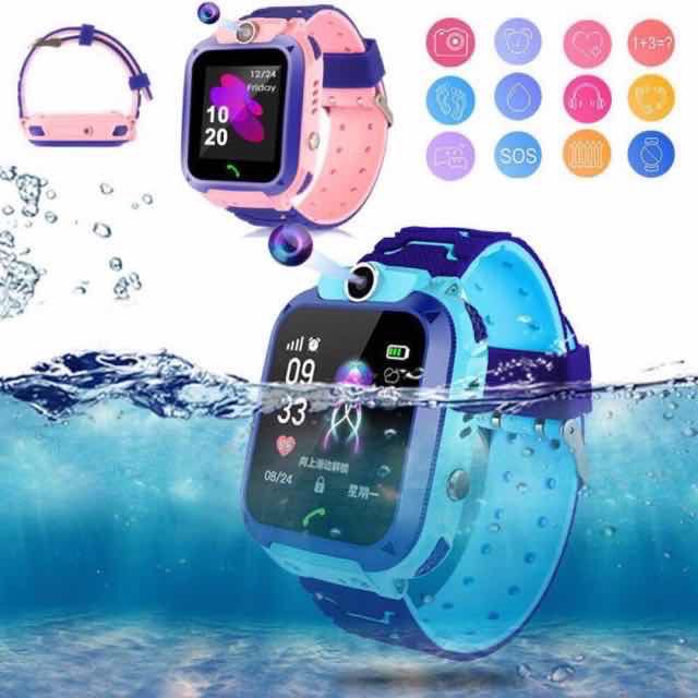 Q12 Kids Smart Watch นาฬิกาเด็ก นาฬิกาอัจฉริยะ IP67 หน้าจอสัมผัส SOS ...