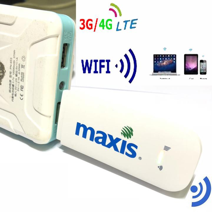 Usb wifi 3G 4G Maxis ZTE MF70 คุณภาพที่แข็งแกร่งเป็นพิเศษ คลื่นที่ ...