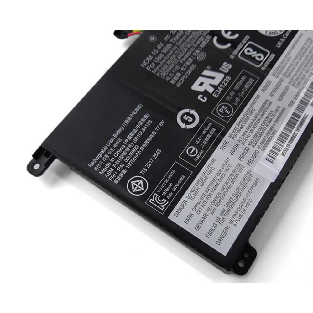 new laptop 01AV493 replacement battery for LENOVO ThinkPad T580 ...