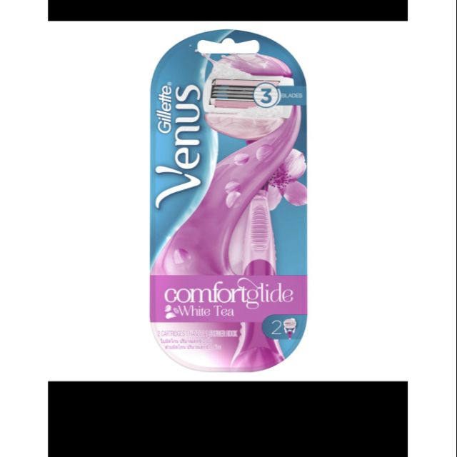 Gillette Venus Comfort Glide ยิลเลตต์ วีนัส คอมฟอร์ทไกลด์ ด้ามพร้อมใบ ...