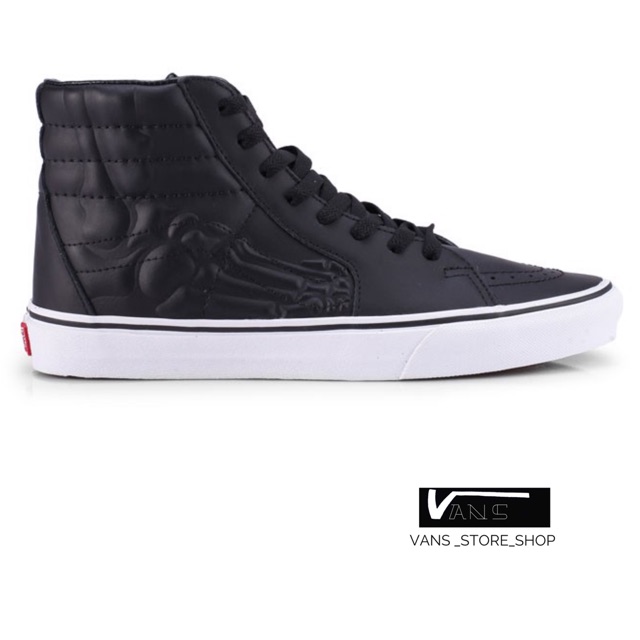 VANS SK8HI X-RAY BONES BLACK WHITE SNEAKERS สินค้ามีประกันแท้ | Shopee ...