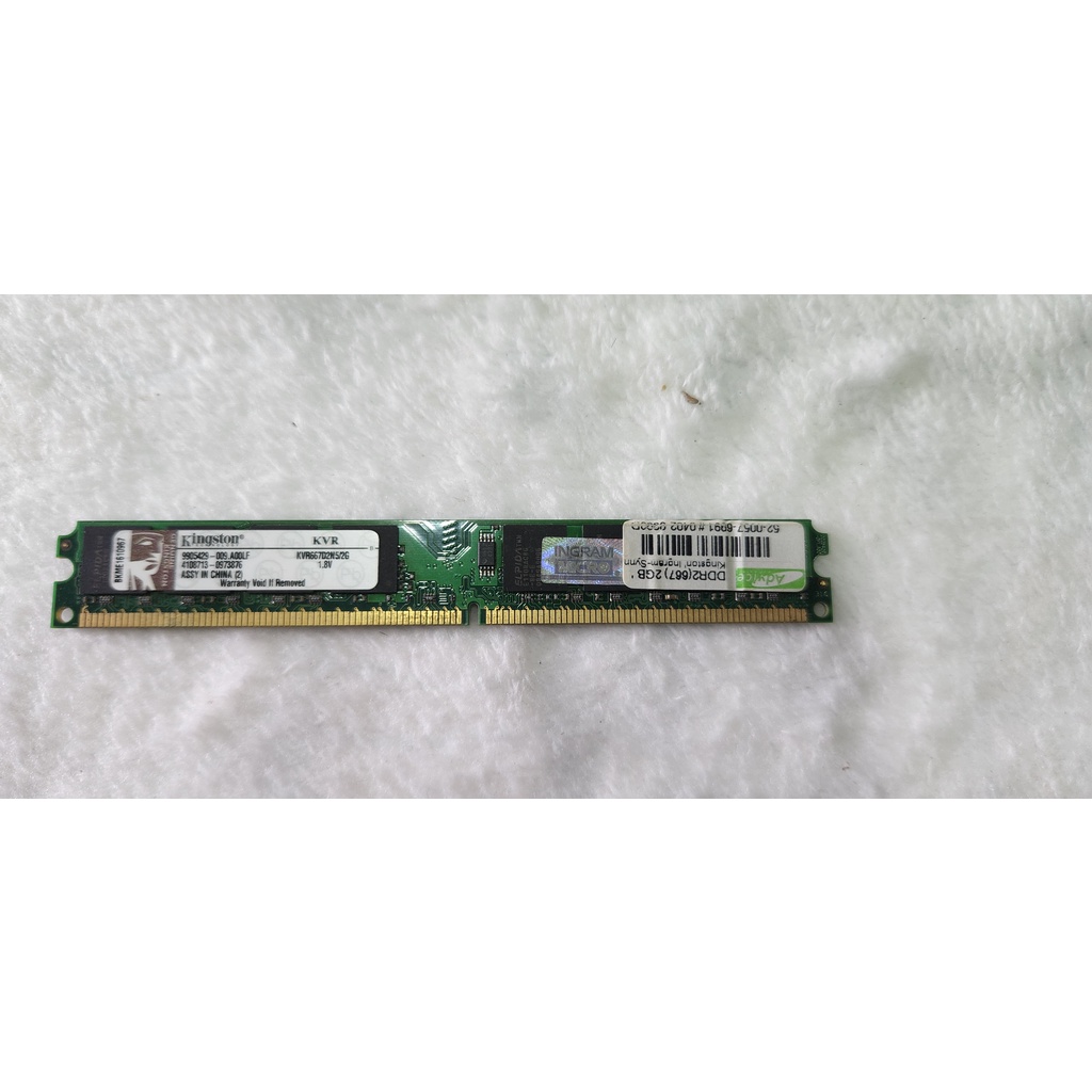 KINGSTON RAM PC DDR2 BUS 667 2GB มือสอง | Shopee Thailand