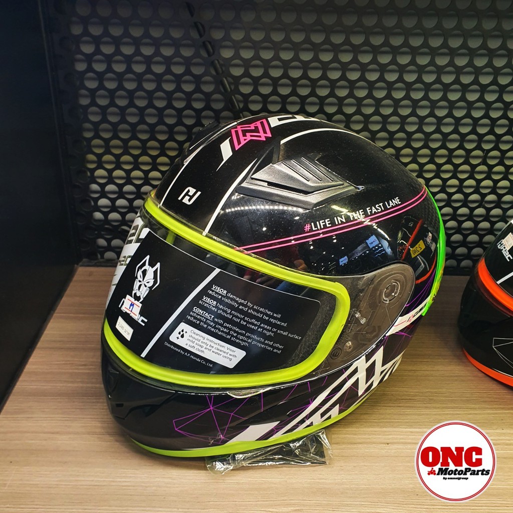 หมวกกันน็อกเต็มใบรุ่น Incubus ของ H2C แท้ Full Face Helmet | Shopee ...