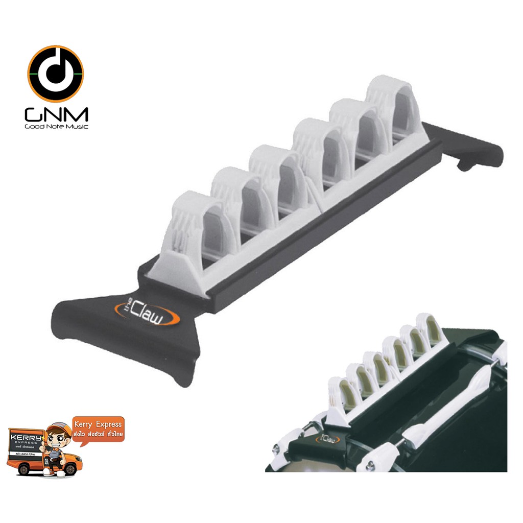 Gator Cases Bass Drum Mallet Holder for 14 & 16" Deep Marching Bass ...