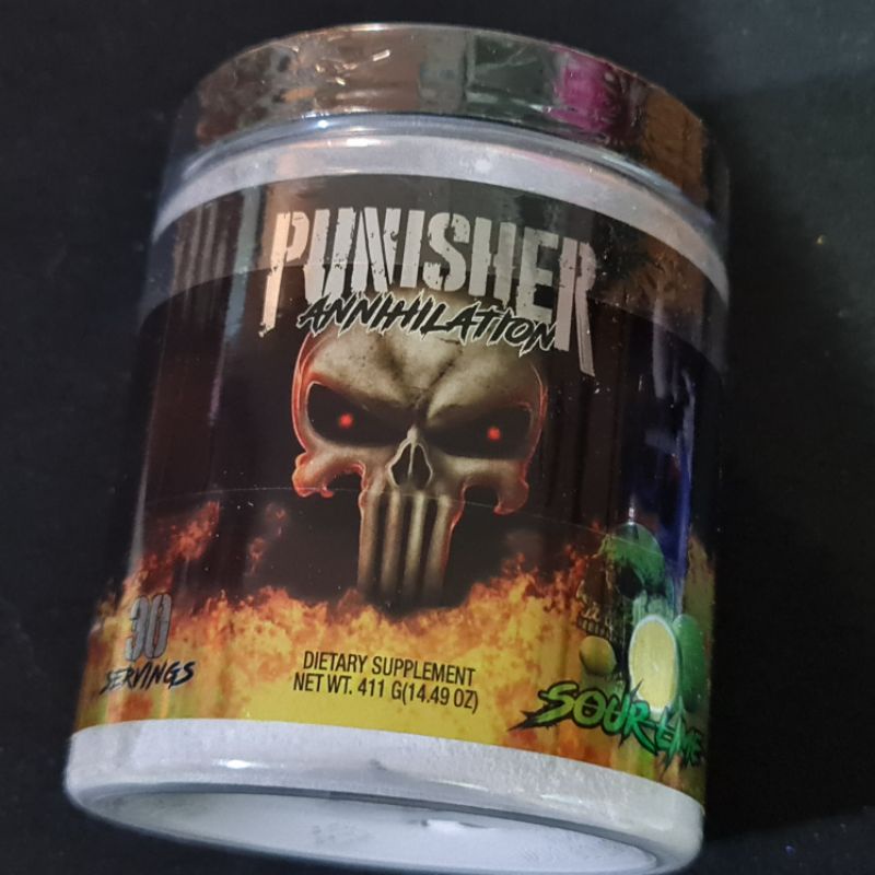 Punisher Annihilation DMAA/DMHA Xtreme Pre-Workout. | Shopee Thailand