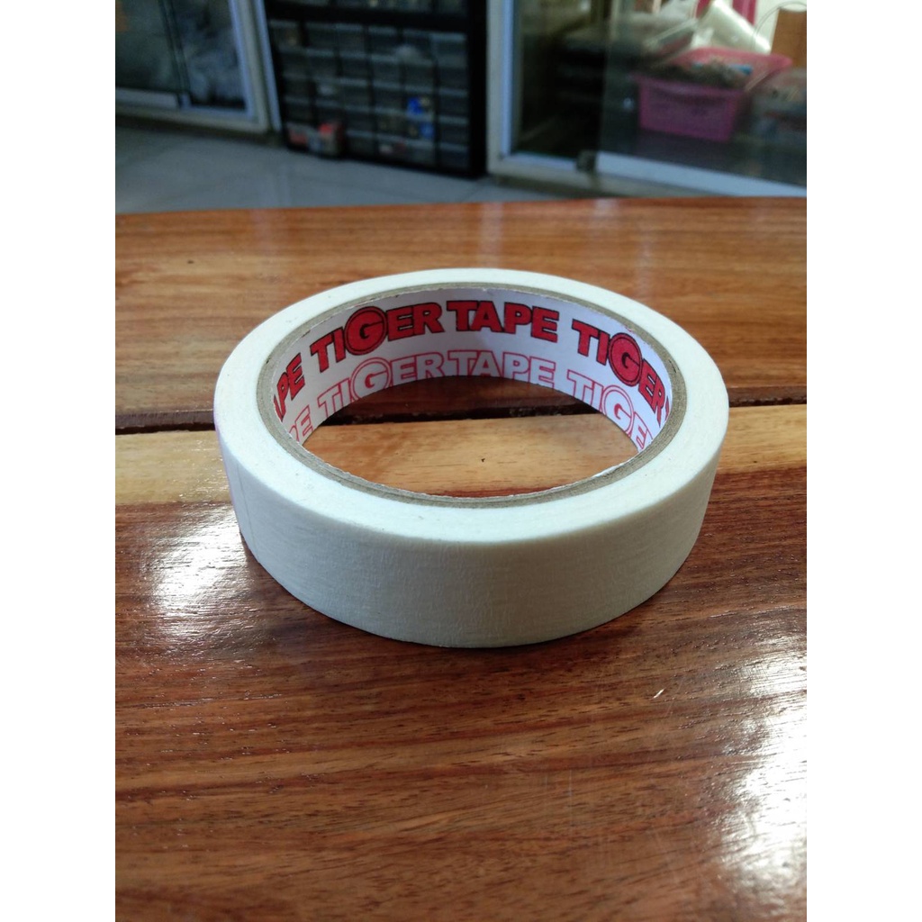 TIGER TAPE เทปกาวย่นไทเกอร์ หน้ากว้าง 1 นิ้ว ยาว 40 หลา (9077403 ...