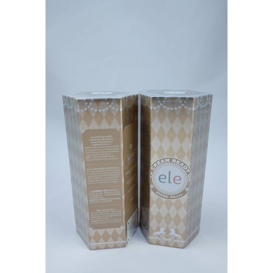 ELE cc cream spf50 PA+++ 50g | Shopee Thailand