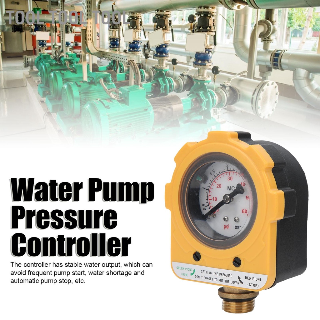 Tool Tool Tool Water Pump Automatic Pressure Controller with NPT4 ...