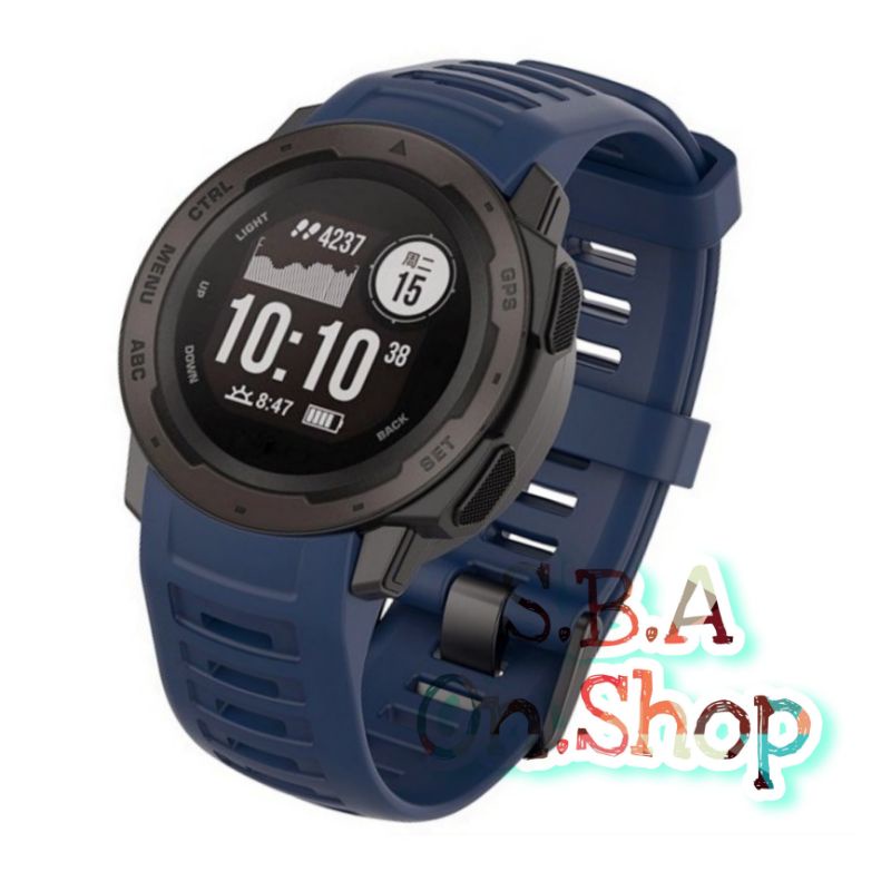 สายยางซิลิโคน Garmin Instinct 3 2 1 45mm Solar Amoled Tactical Series Acc Smartwatch Watch Band ...