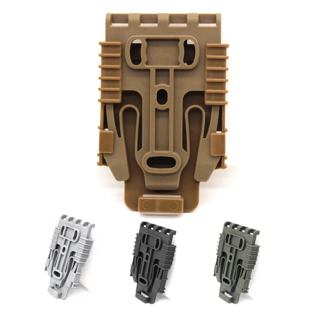 QLS 19 & 22 set HOLSTER Quick locking SYSTEM KIT Duty Receiver PLATE ...