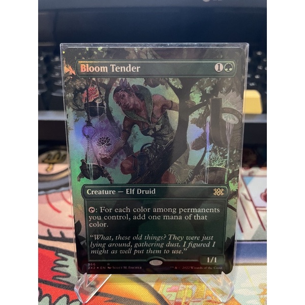 Double Masters 2022 Variants Foil: Bloom Tender (Borderless) | Shopee ...