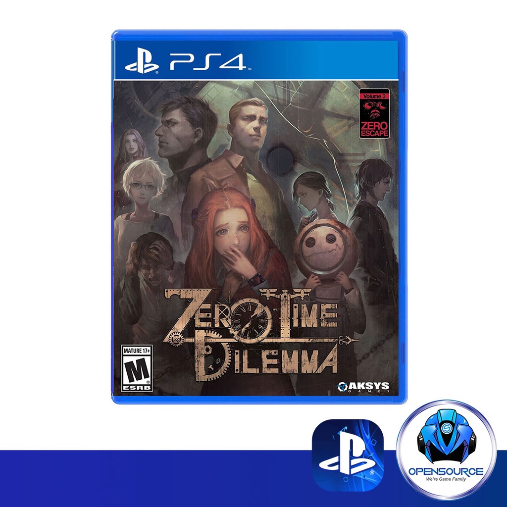 Playstation: Zero Escape Zero Time Dilemma (US Z1 ENG) แผ่นเกม สำหรับ PS4 & PS5 | Shopee Thailand