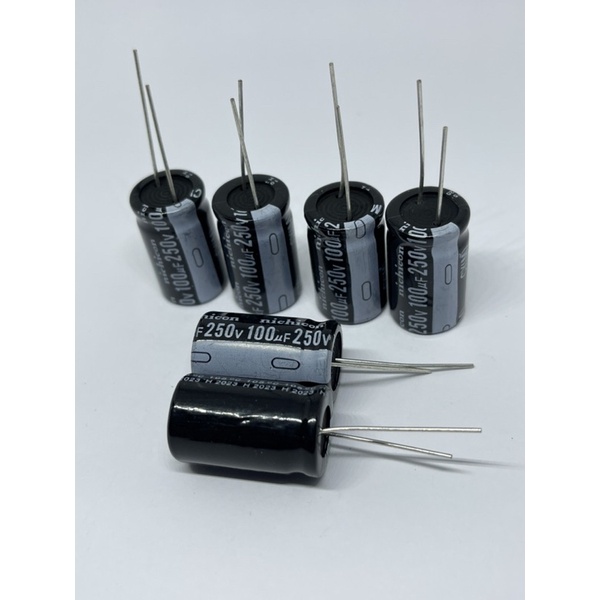 CAPACITOR 100UF 250V 105องศา ไซต์ 16*25MM แพ๊คละ10ตัว | Shopee Thailand