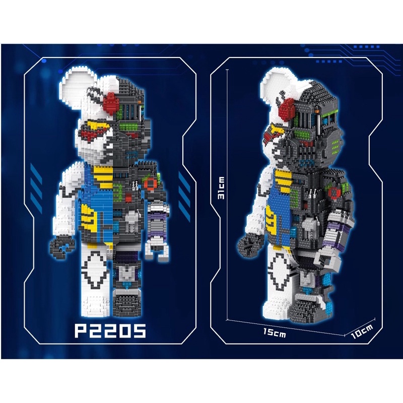 ตัวต่อ เล โก้ แบบ นาโน ห มีแบ ร์ บ ริค มาใหม่มี2แบบ P2205-P2206 จำนวน ...