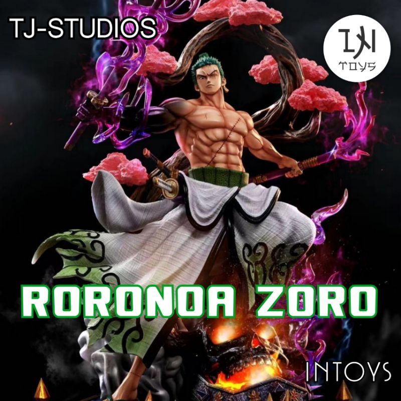 TJ-STUDIOS - RORONOA ZORO [ Scale 1/6 ] Limited : 388 Pcs : one piece Roronoa Zoro By Burning ...