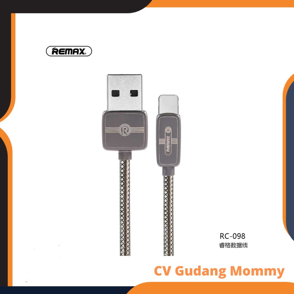Remax Regor Series USB ประเภท C 2.1A สายชาร์จ 1 เมตร - RC-098a | Shopee Thailand