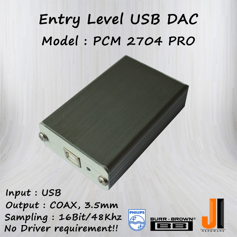 Entry Level USB DAC (PCM 2704 PRO) มีกล่อง | Shopee Thailand