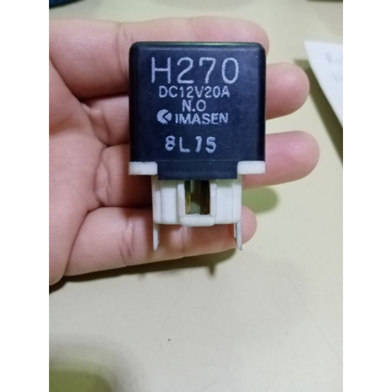 รีเลย์ Relay Mazda H270 lmasen 12V 4Pin ของแท้มือสองญี่ปุ่น | Shopee ...