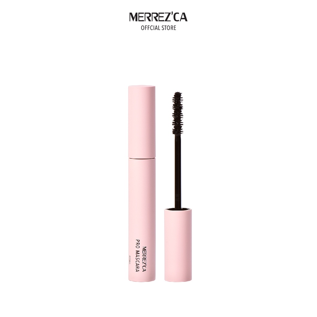 Merrezca Pro Mascara มาสคาร่าที่ช่วยเพิ่มวอลลุ่มให้ขนตาดูงอนหนาและยาว ...