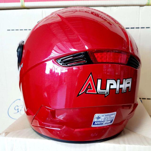 หมวกกันน็อค Space Crown Alpha Size L | Shopee Thailand