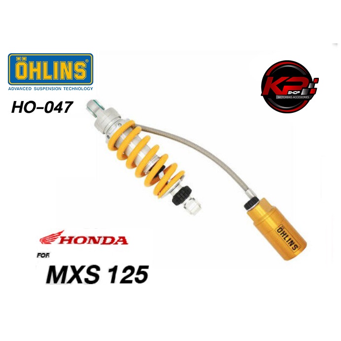 โช๊คหลัง OHLINS HO 047 FOR HONDA GROM/MSX125 | Shopee Thailand