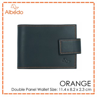 [Albedo] ORANGE DOUBLE PANEL WALLET กระเป๋าสตางค์/กระเป๋าเงิน/กระเป๋า ...