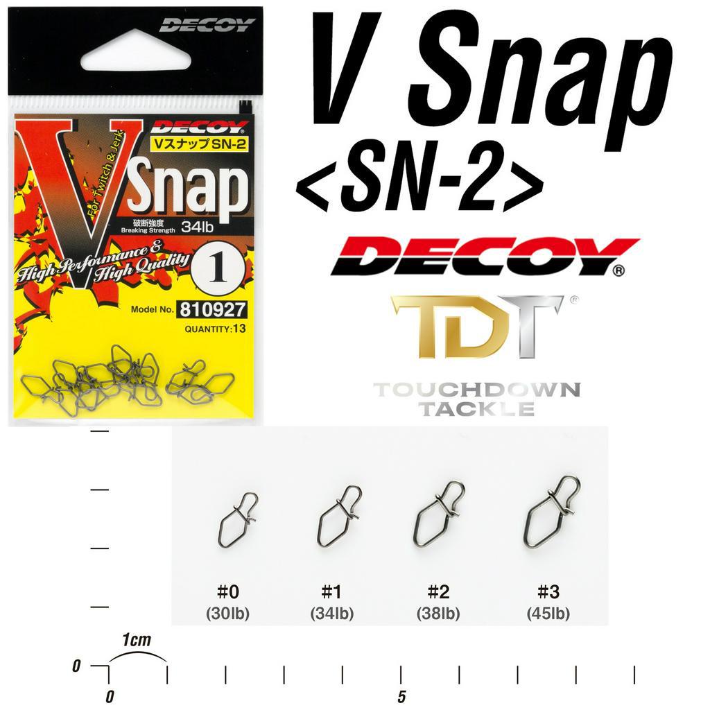DECOY SN-2 V SNAP สแนปงานเหยื่อปลอม ญี่ปุ่นแท้ 100% | Shopee Thailand